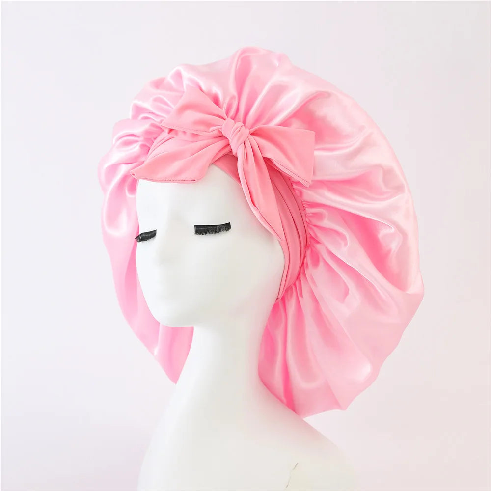 Satin Hair Bonnet — Flamin' Fitness