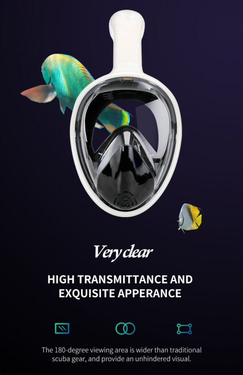 DiveClear Scuba Mask - Explore the Depths with Clarity — Flamin' Fitness